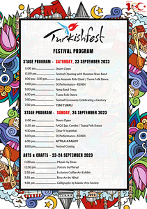 Festival program - Houston Turkish Festival